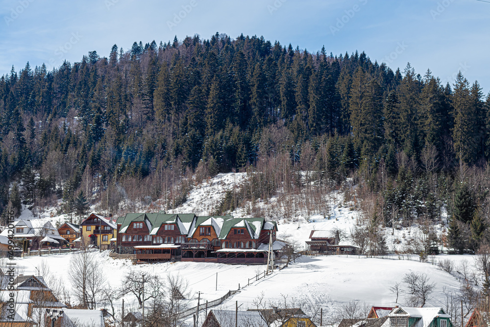 Nature of Western Ukraine. Mountains, rivers and forests. Shelter for ...