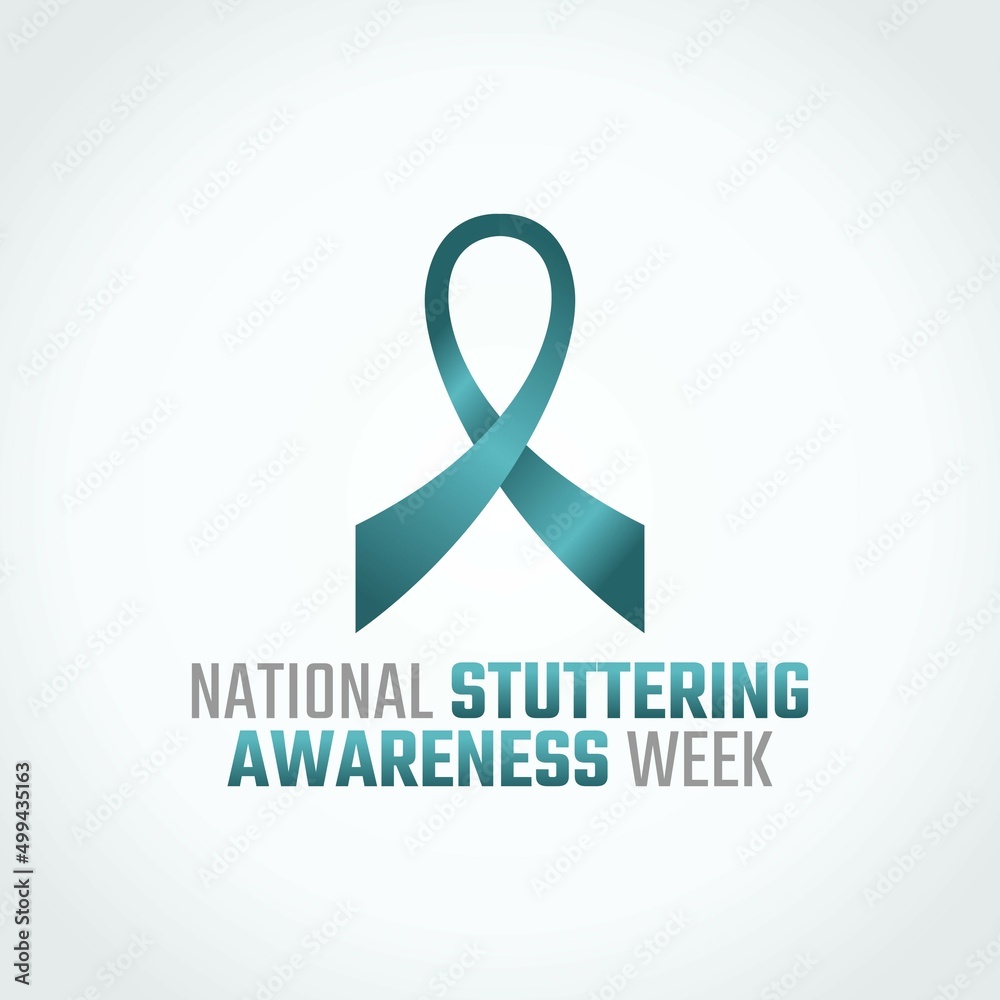 vector graphic of national stuttering awareness week good for national ...