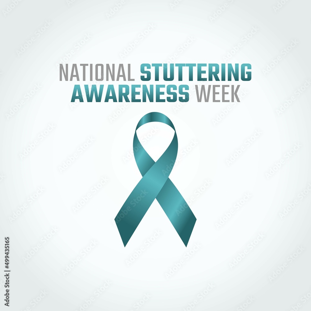 vector graphic of national stuttering awareness week good for national ...