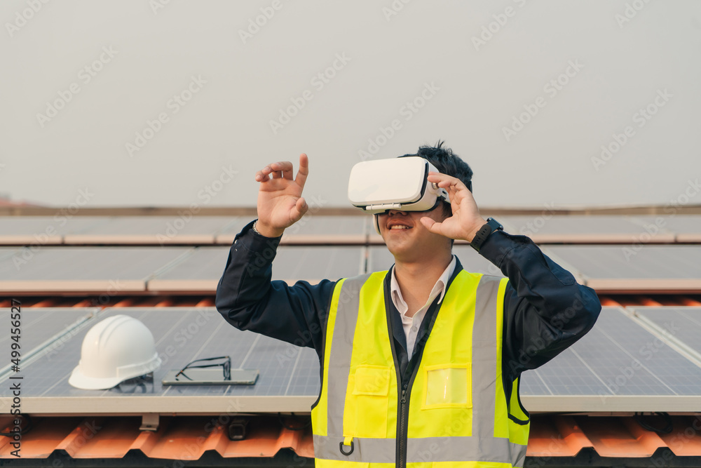 Engineer service use augmented reality (AR) technology for preventing ...