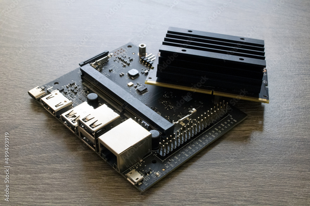 Foto de Nvidia Jetson Nano Microcomputer for Machine Learning and ...