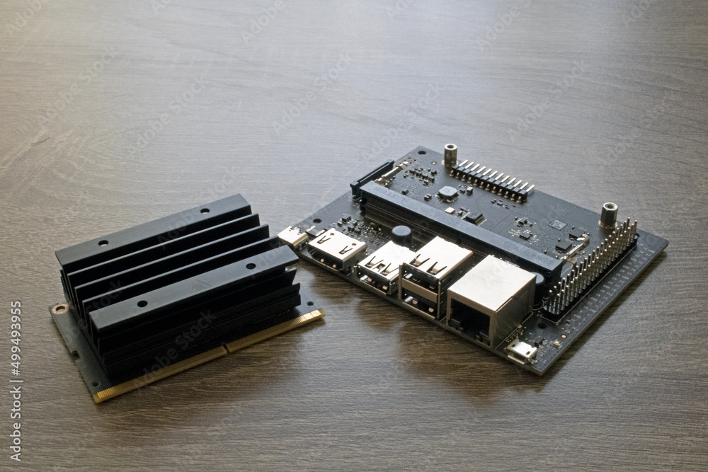 Foto de Nvidia Jetson Nano Microcomputer for Machine Learning and ...