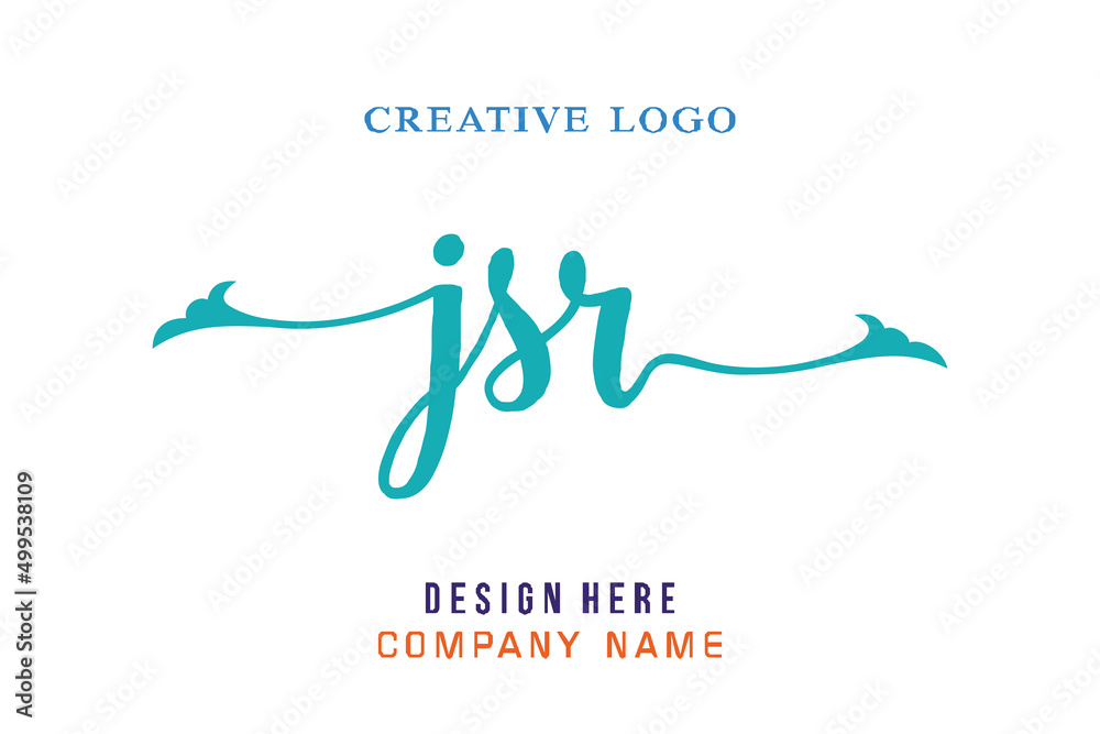 JSR lettering logo is simple, easy to understand and authoritative ...