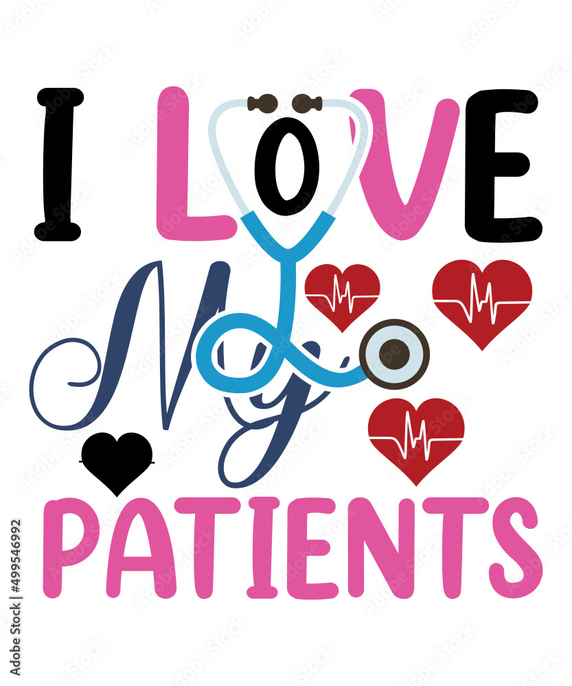 Vetor do Stock: Nurse Bundle SVG, Nurse Quotes SVG, Doctor Svg, Nurse ...