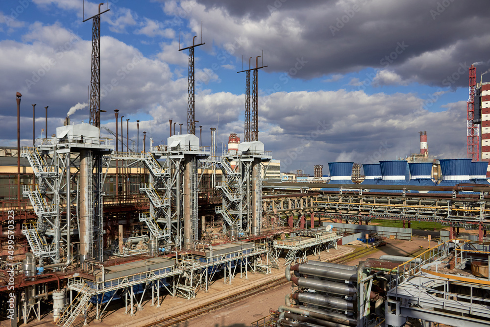 Methanol Synthesis Process Mixed Reforming Reactors Columns And Cooling Towers Methanol