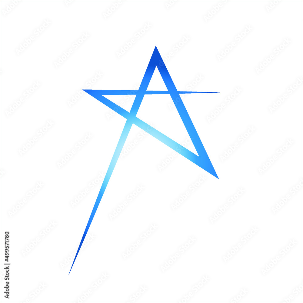 star of david star Stock Vector | Adobe Stock