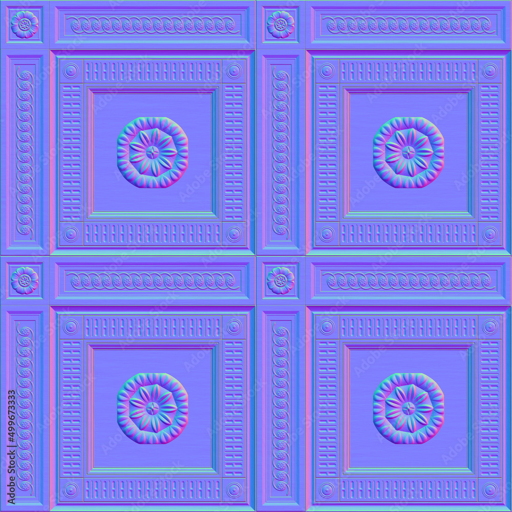 Normal map Wood Panels texture, normal mapping Stock Illustration ...