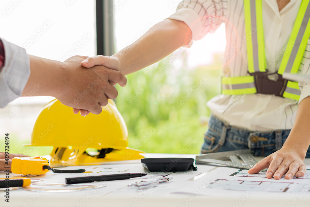 Professional architects and engineers join hands with workplace ...