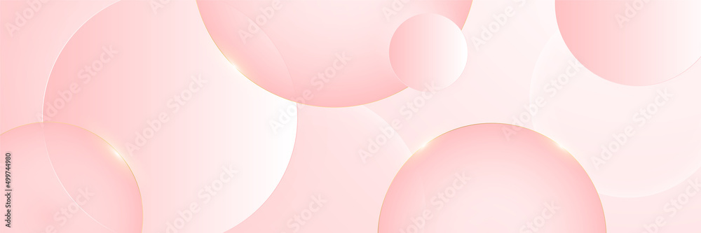 Modern light pink and gold abstract background. Abstract geometric ...