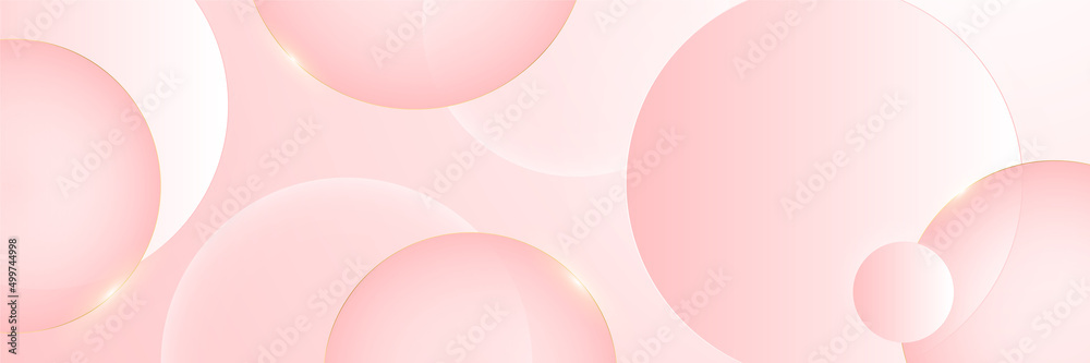 Modern light pink and gold abstract background. Abstract geometric ...