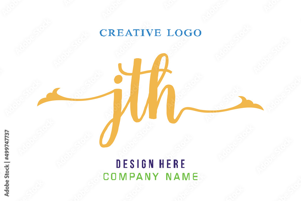 JTH lettering logo is simple, easy to understand and authoritative ...