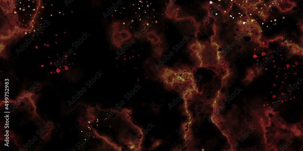 Abstract smoke frame and space,black background. abstract red dust ...