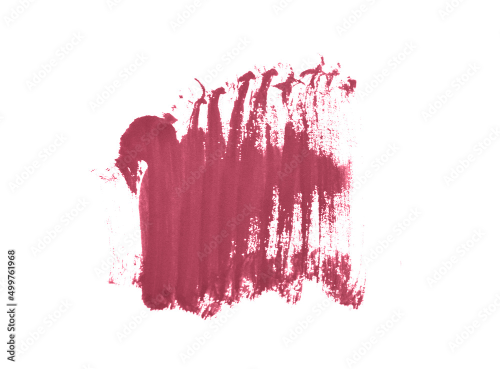 Abstract pink watercolor stain on white background for your design ...