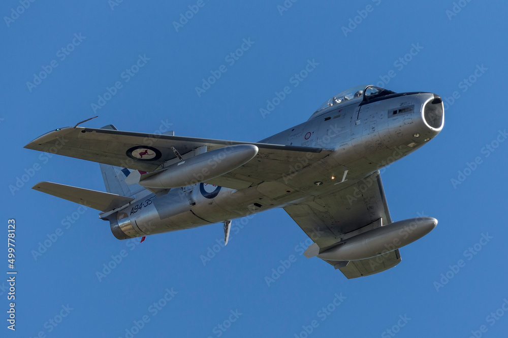 Albion Park, Australia - May 4, 2014: Former Royal Australian Air Force ...