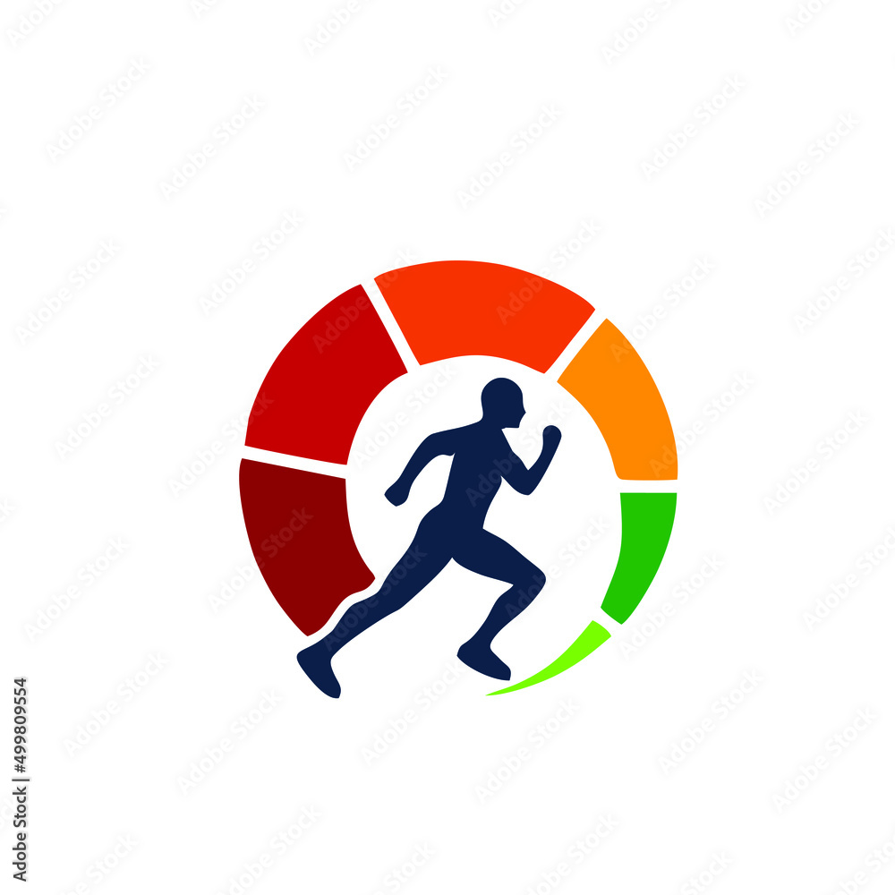 Speed test internet measure. Speedometer icon fast upload download ...