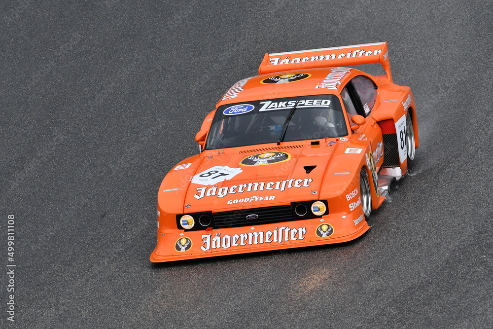 Scarperia, 3 April 2022: Ford Capri Turbo Gr 5 Jagermeister DRM year ...