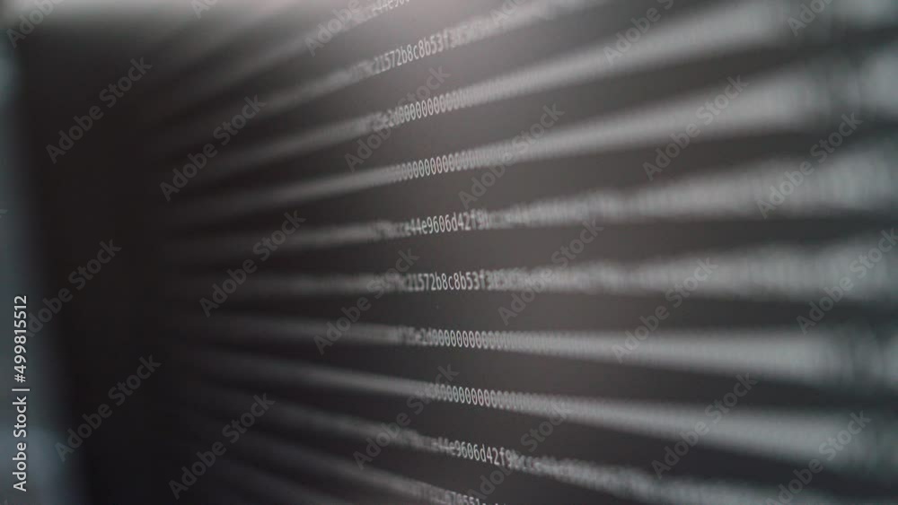 Video „developer Is Browsing Html Code On The Computer Screen Html Web Page Code Scrolling