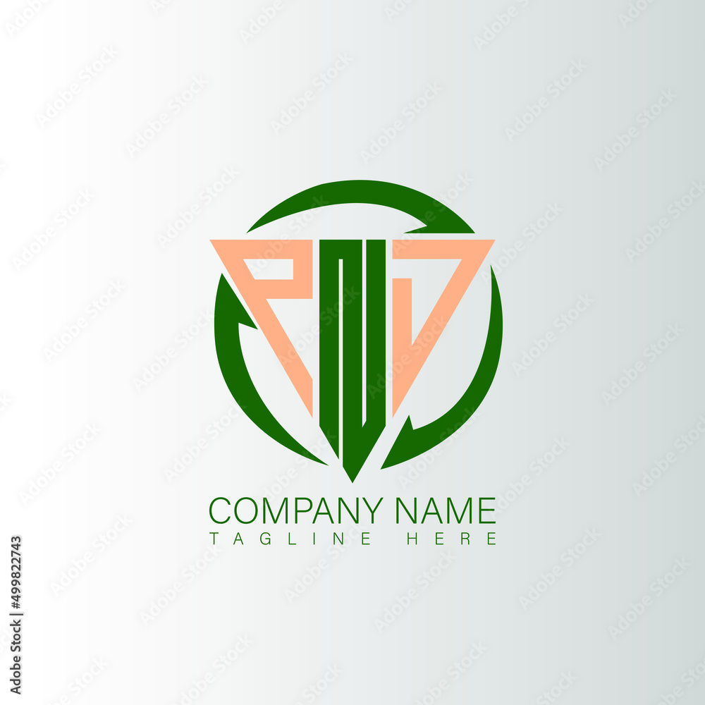 PND letter logo design on white background.PND creative initials letter ...