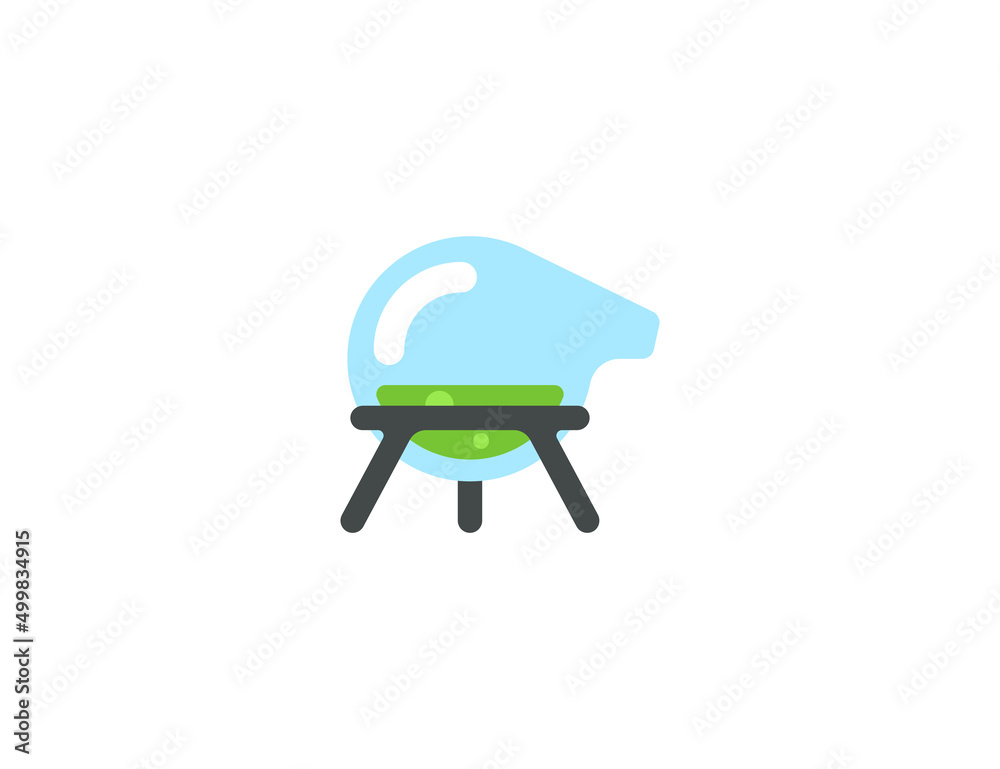 Alembic Vector Isolated Emoticon. Alembic Icon Stock Vector | Adobe Stock