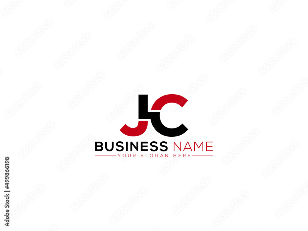 Alphabet JC Logo Icon, Creative Jc cj Logo Design For Your Colorful ...