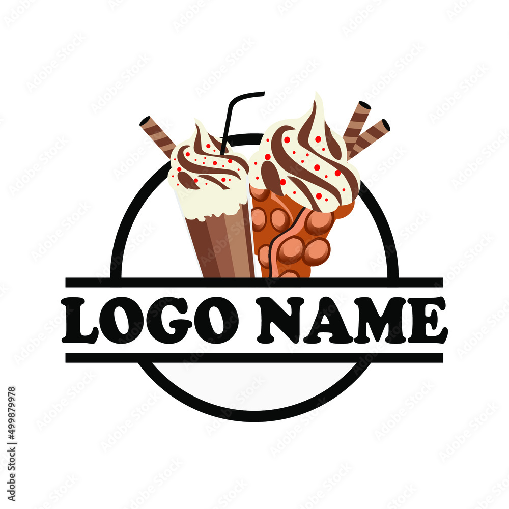 Hong kong bubble waffle logo template. Bubble Waffle Parfaits ...