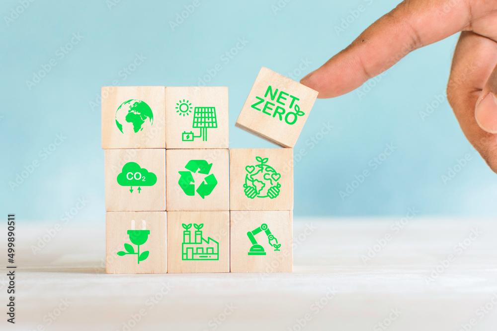 Net Zero and Carbon Neutral Concepts Net Zero Greenhouse Gas Doing ...