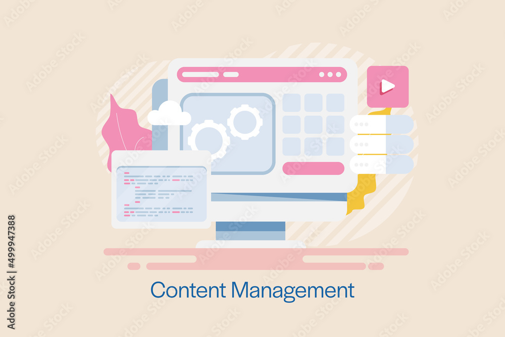 Content management software system, create, manage and edit online ...
