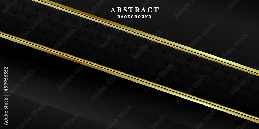 Black gold background vector Stock Vector | Adobe Stock