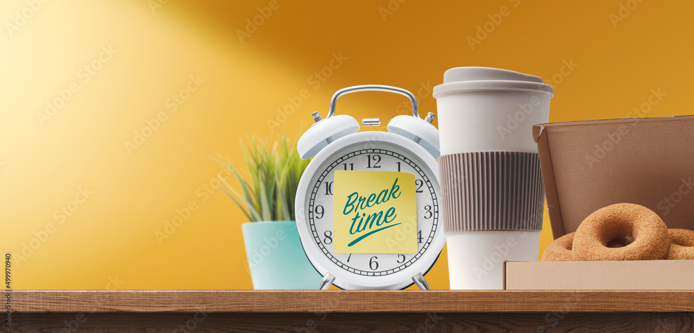 Break time in the office Stock Photo | Adobe Stock