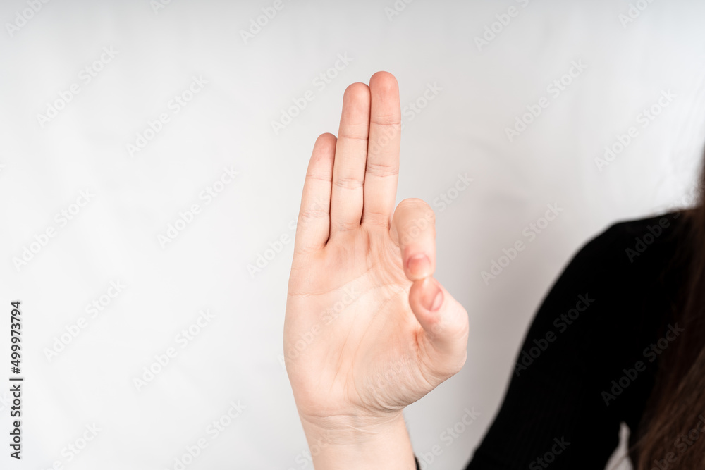 F letter , Static Hand Gestures for American Sign Language Letters,The ...