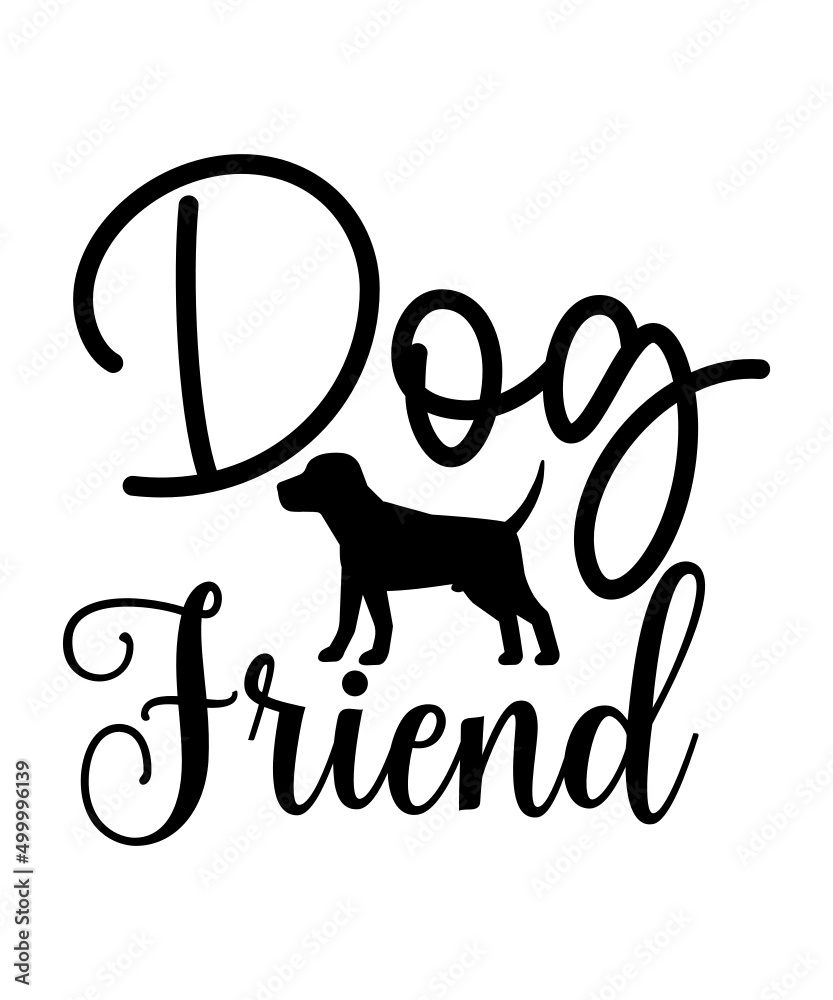 Vetor de Dog SVG Bundle, Dog Lover SVG file for Cricut, Dog Quote svg ...