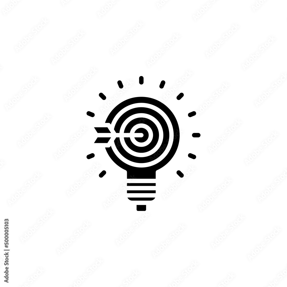 Marketing Solution icon in vector. Logotype Stock Vector | Adobe Stock