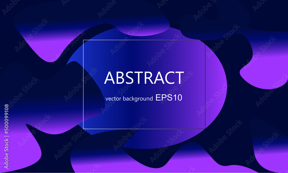 Abstract background of the title of a modern vector illustration ...
