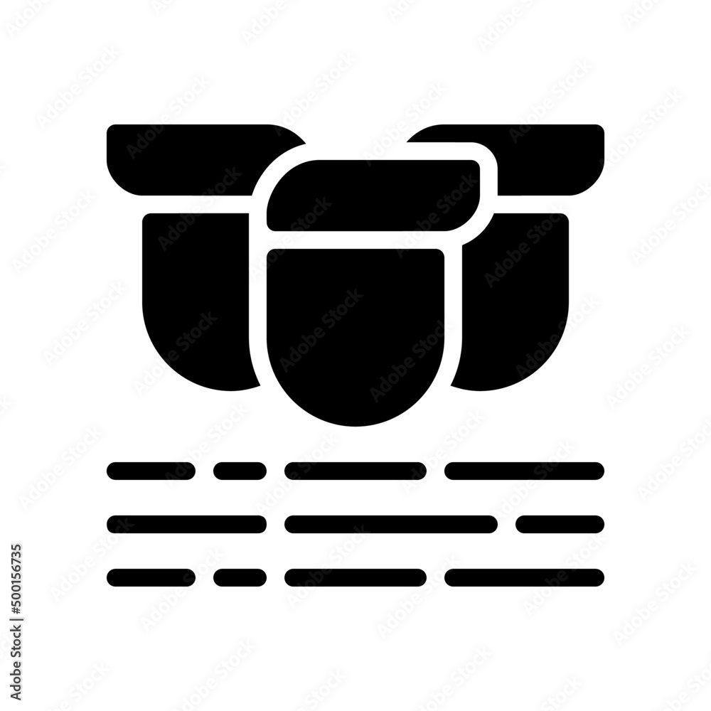 Simple user icon suitable for use as account avatar, mobile app or web ...