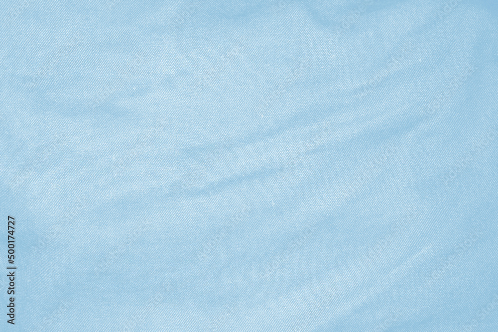 light blue fabric texture full frame blur for background, light blue ...
