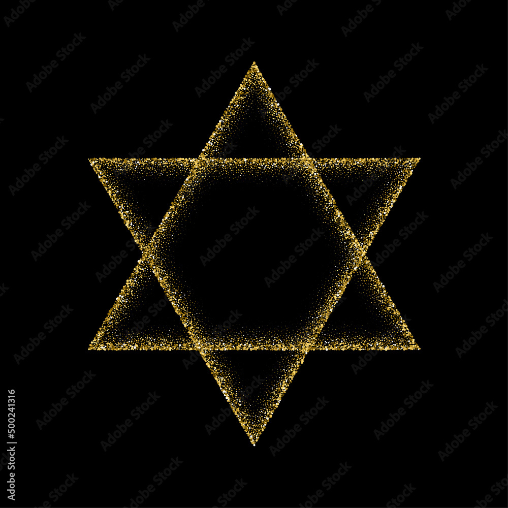 Israeli Star Of David Golden