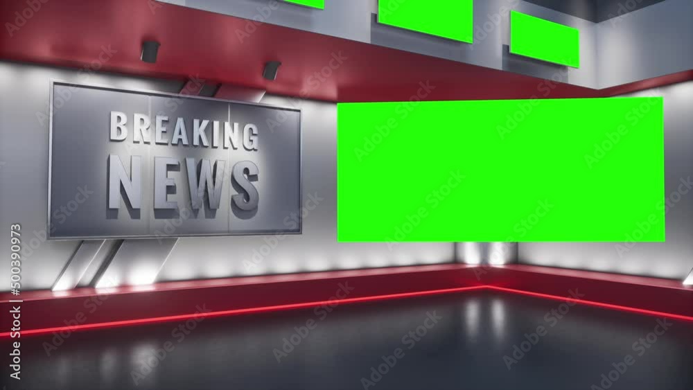 Tv Studio. Studio. News studio. Newsroom Background for News Broadcasts ...