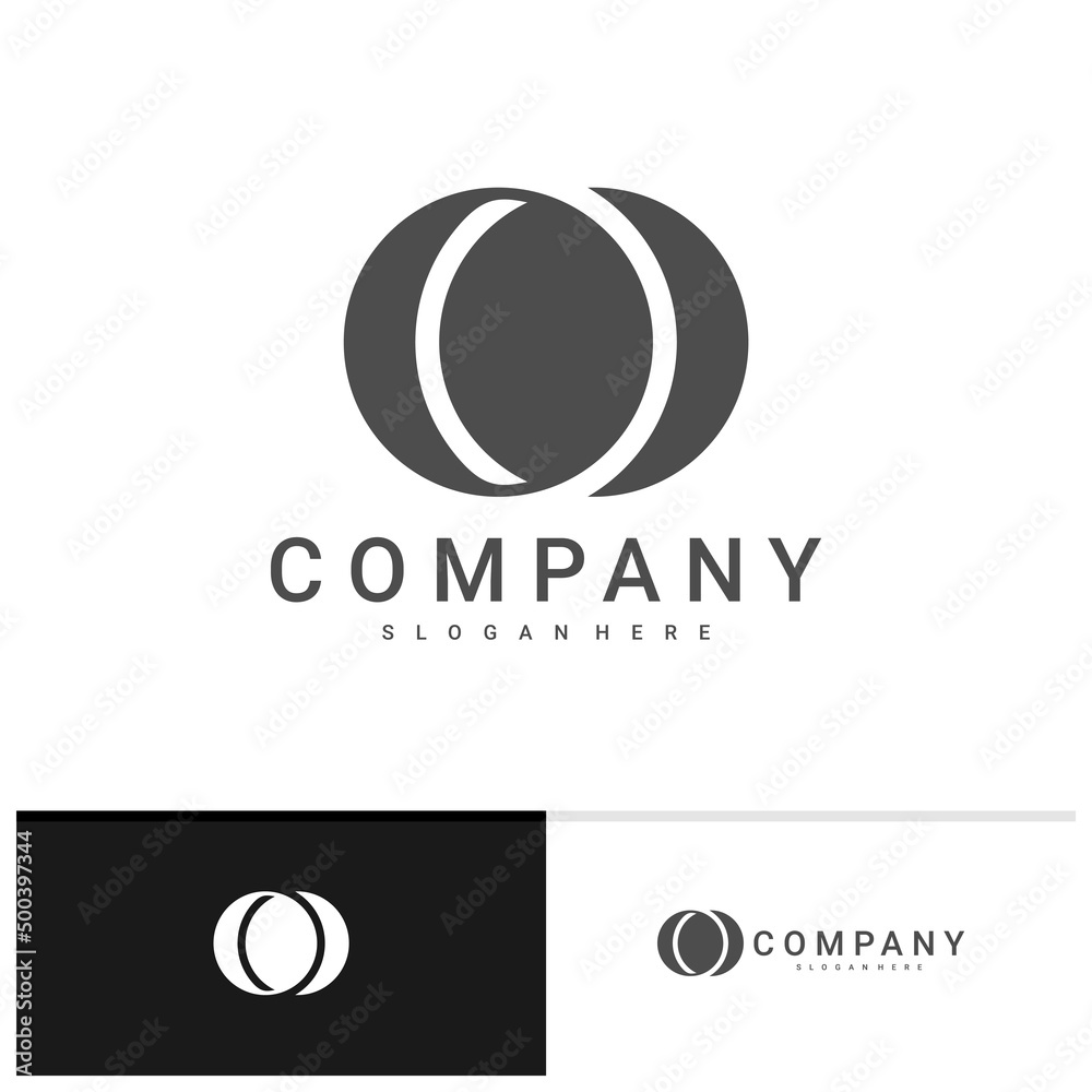 Initial O logo vector template, Creative O logo design concepts Stock ...
