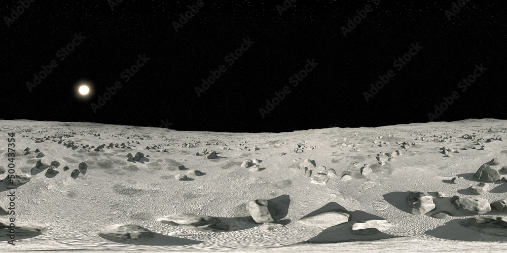 Poster Moon Surface HDRI Environment Map – Wall Art | UkPosters