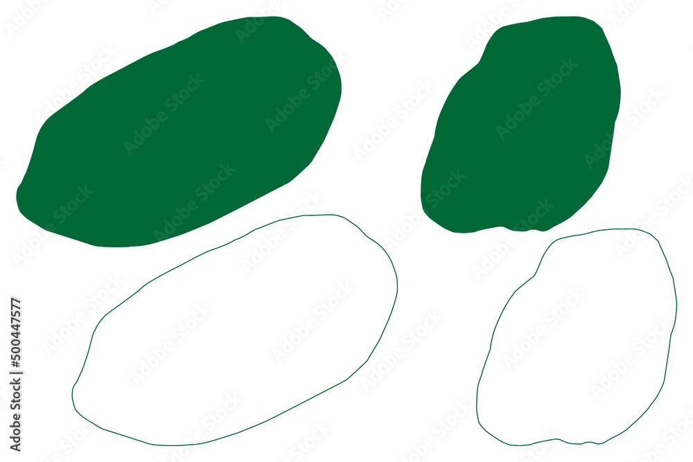 DArros and Remire island (Republic of Seychelles, Indian Ocean, Outer ...