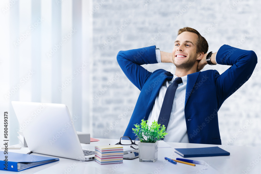 Relaxed Business Person