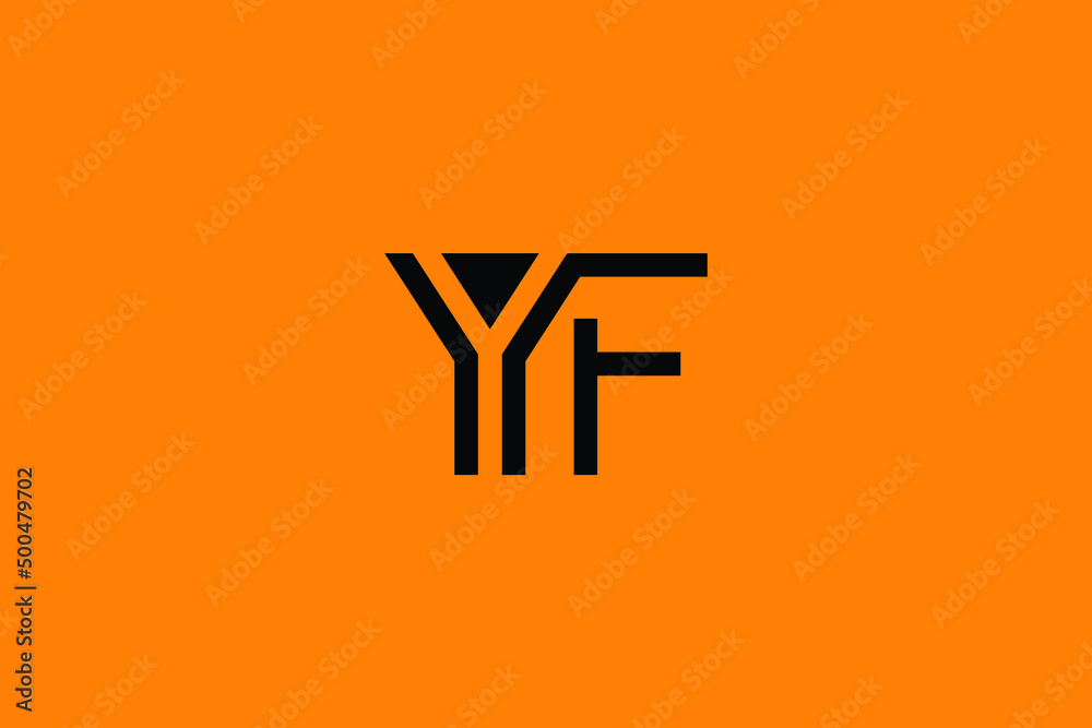 YF Letter Logo Design. Creative Modern Y F Letters icon vector ...