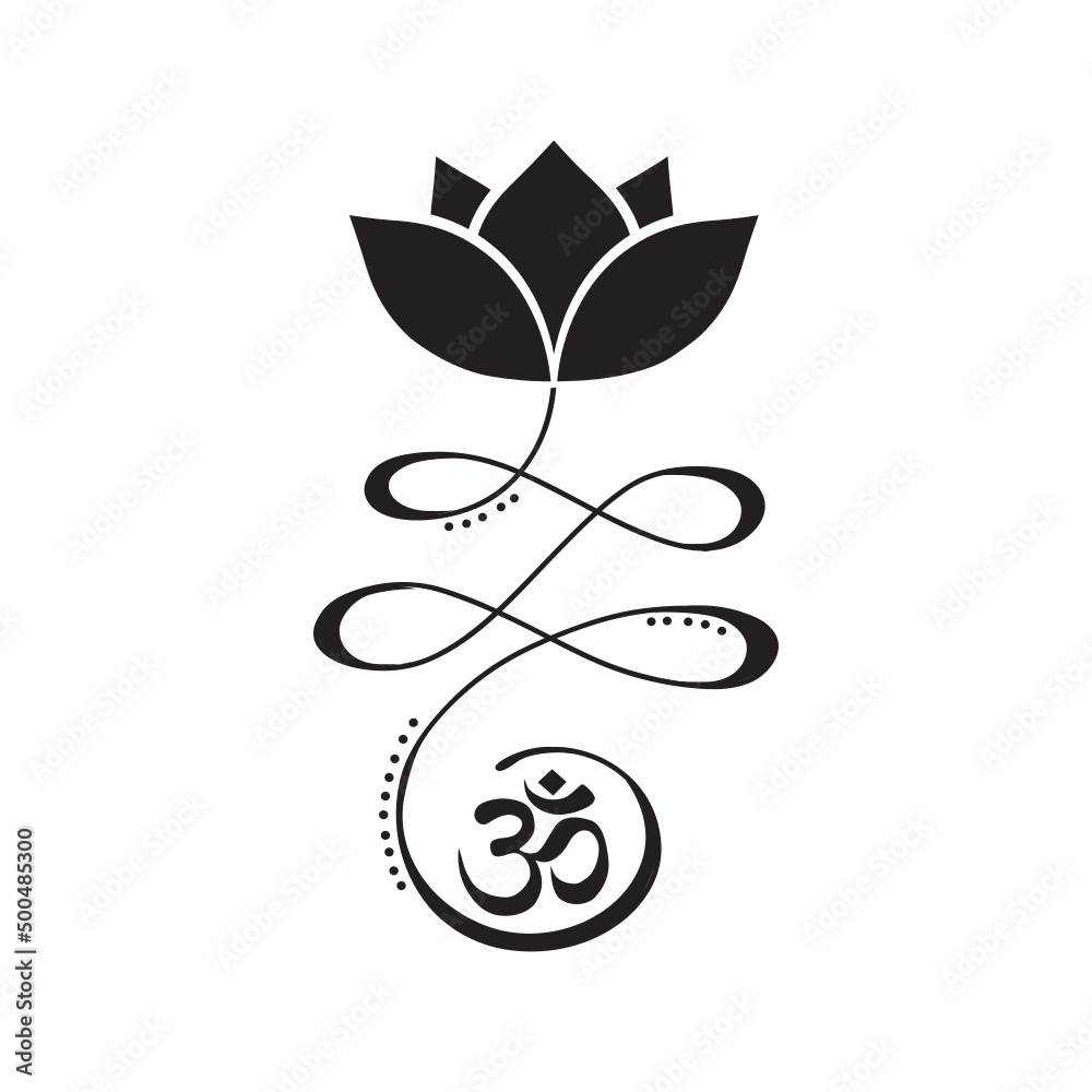 unalome, life path symbol, svg Stock Vector | Adobe Stock