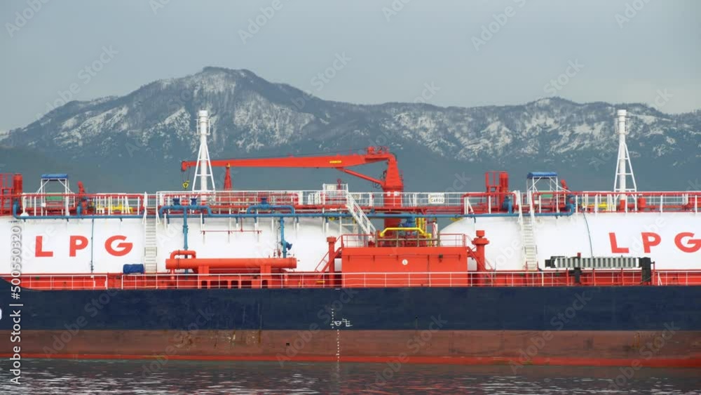 liquefied petroleum gas carrier ship carrying liquefied petroleum gas ...