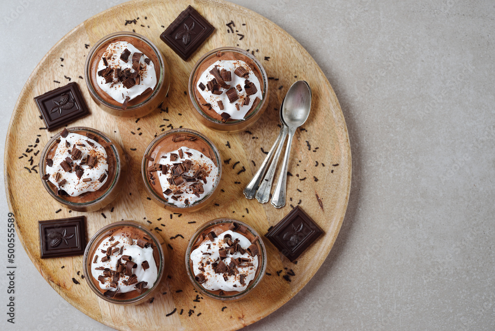 Traditional French Chocolate Mousse