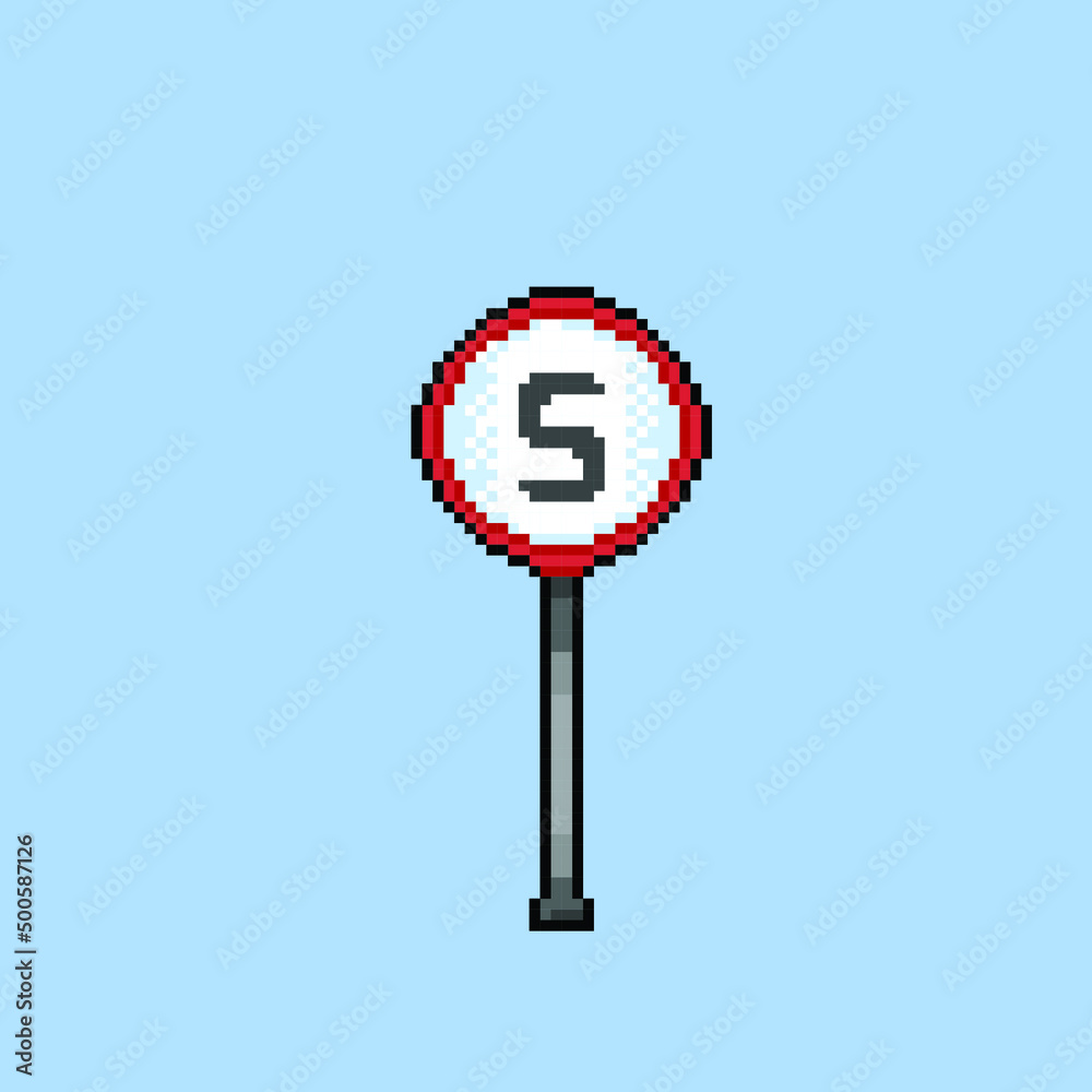 stop sign in pixel art style Stock Vector | Adobe Stock stop sign in pixel art style Stock Vector | Adobe Stock