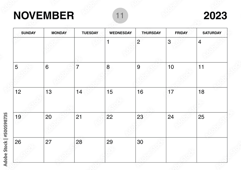 November 2023 Year Planner Template Calendar 2023 Template Monthly november-2023-year-planner-template-calendar-2023-template-monthly