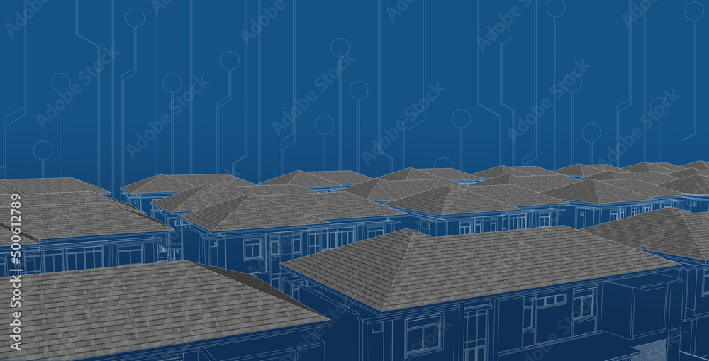 Real estate resident smart technology investment digital housing with ...