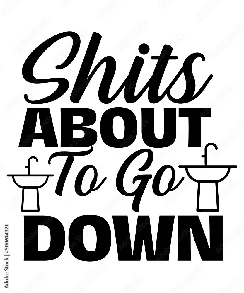 Bathroom SVG Bundle, Bathroom Quote, Restroom svg, Potty Dance svg ...