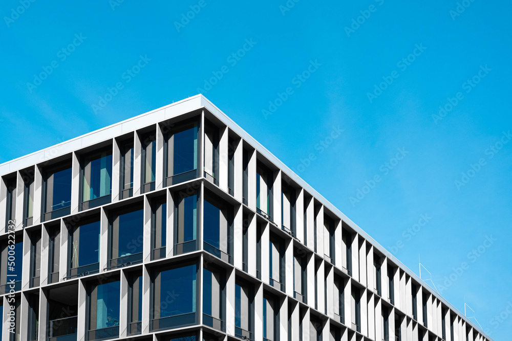 modern office building facade, corporate real estate exterior - Stock Photo | Adobe Stock